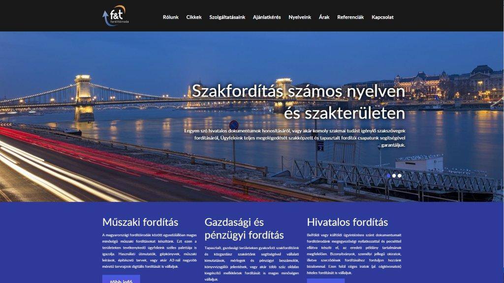 Fordítás magyarról angolra és angolról magyarra - F&T Fordítóiroda